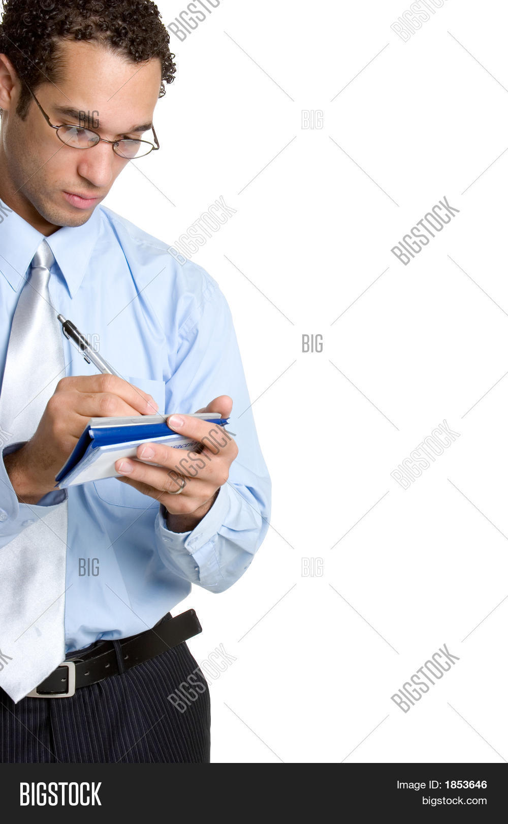 Check Book Businessman Image & Photo (Free Trial) | Bigstock