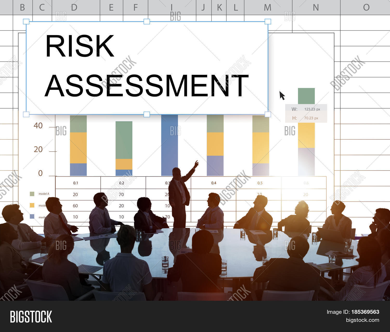 Risk Assessment Graph Image & Photo (Free Trial) | Bigstock