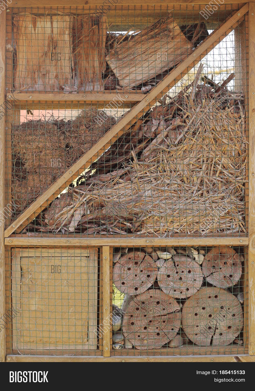 Insect Hotel Various Image & Photo (Free Trial) | Bigstock