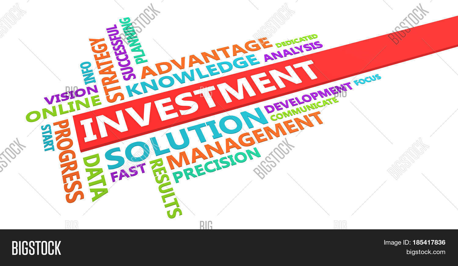 Investment Word Cloud Image & Photo (Free Trial) | Bigstock