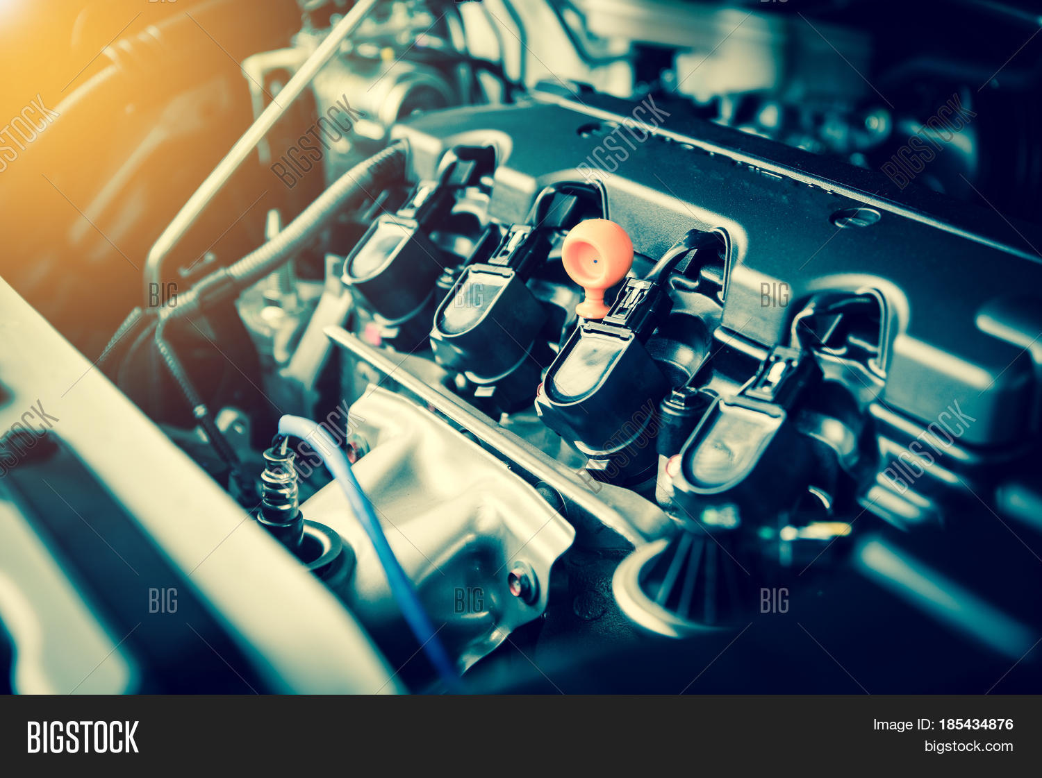 Powerful Engine Car. Image & Photo (Free Trial) | Bigstock