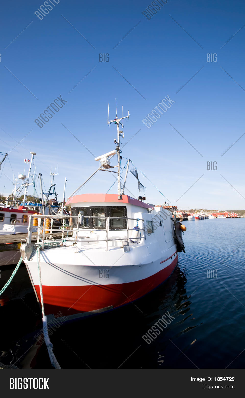 Fishing Boats Dock Image & Photo (Free Trial) | Bigstock