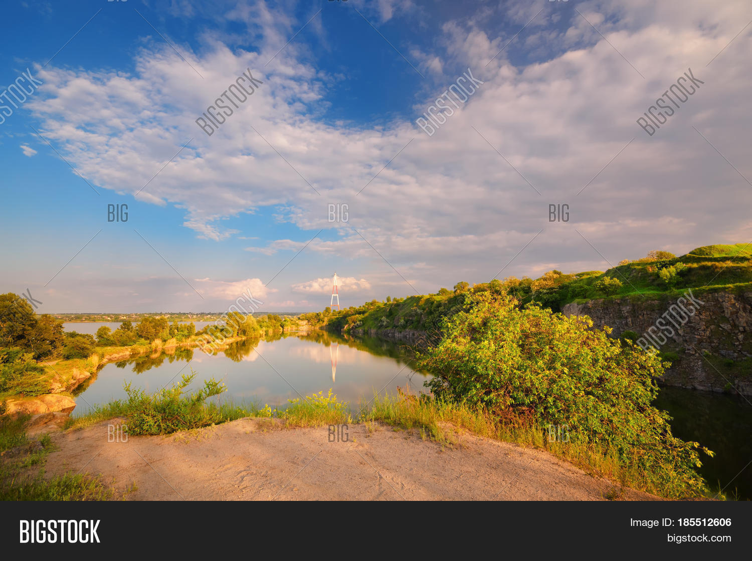 Beautiful Magical Lake Image & Photo (Free Trial) | Bigstock