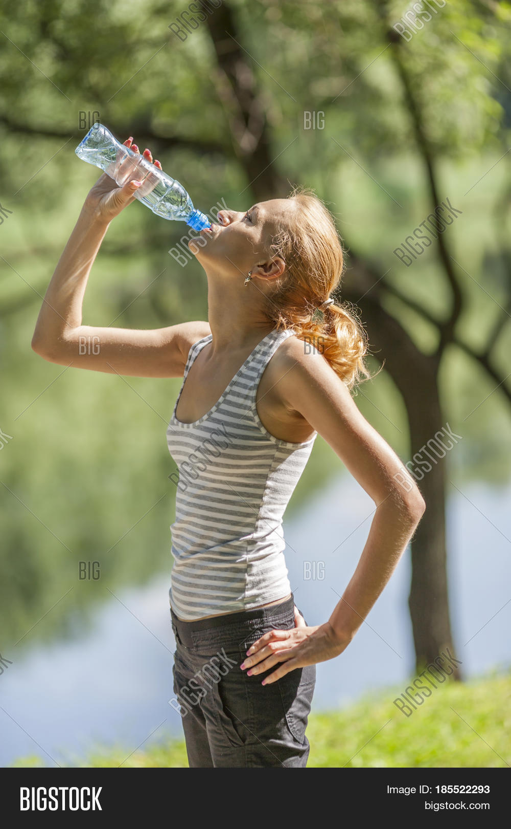 Young Woman Drinking Image & Photo (Free Trial) | Bigstock