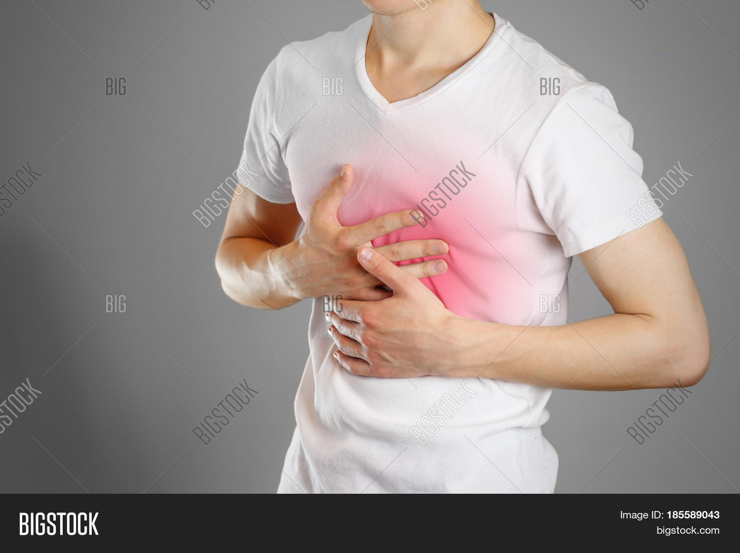 Man Holds Breasts. Image & Photo (Free Trial) | Bigstock