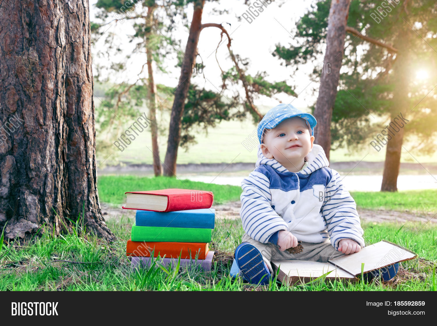 Little Boy Reading Image & Photo (Free Trial) | Bigstock