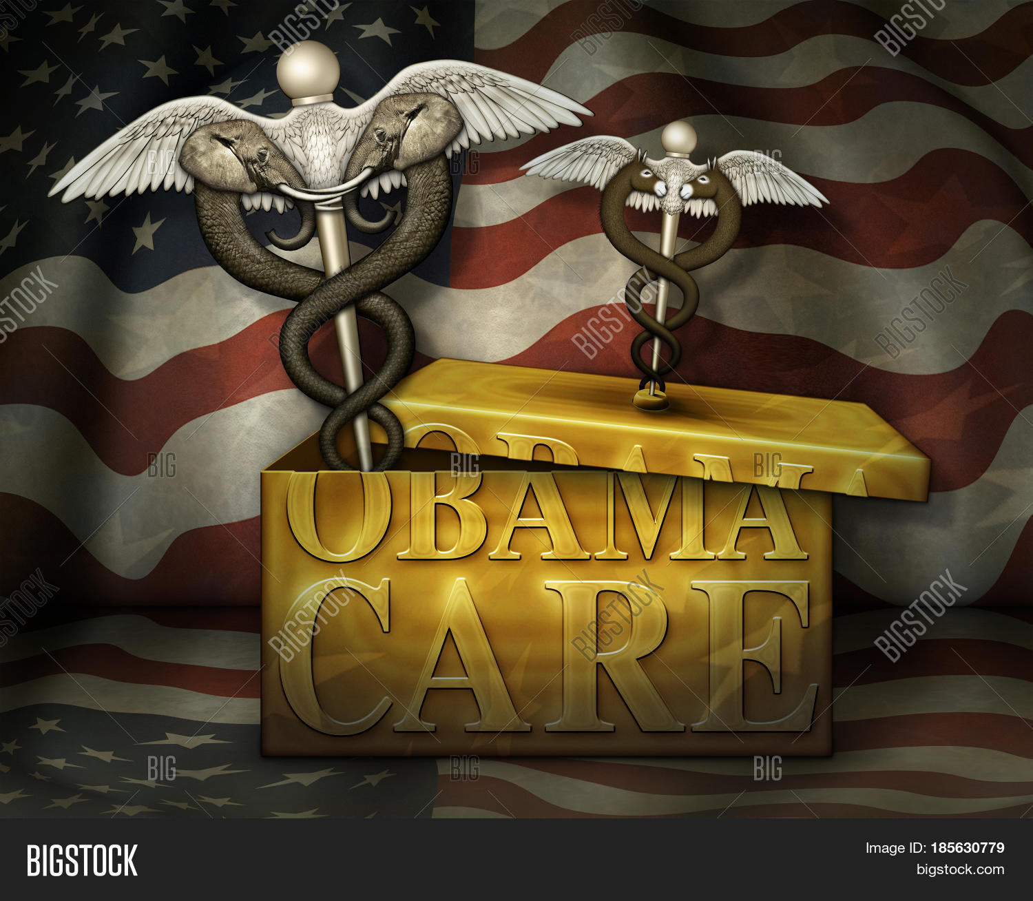 Obamacare Box Image & Photo (Free Trial) | Bigstock