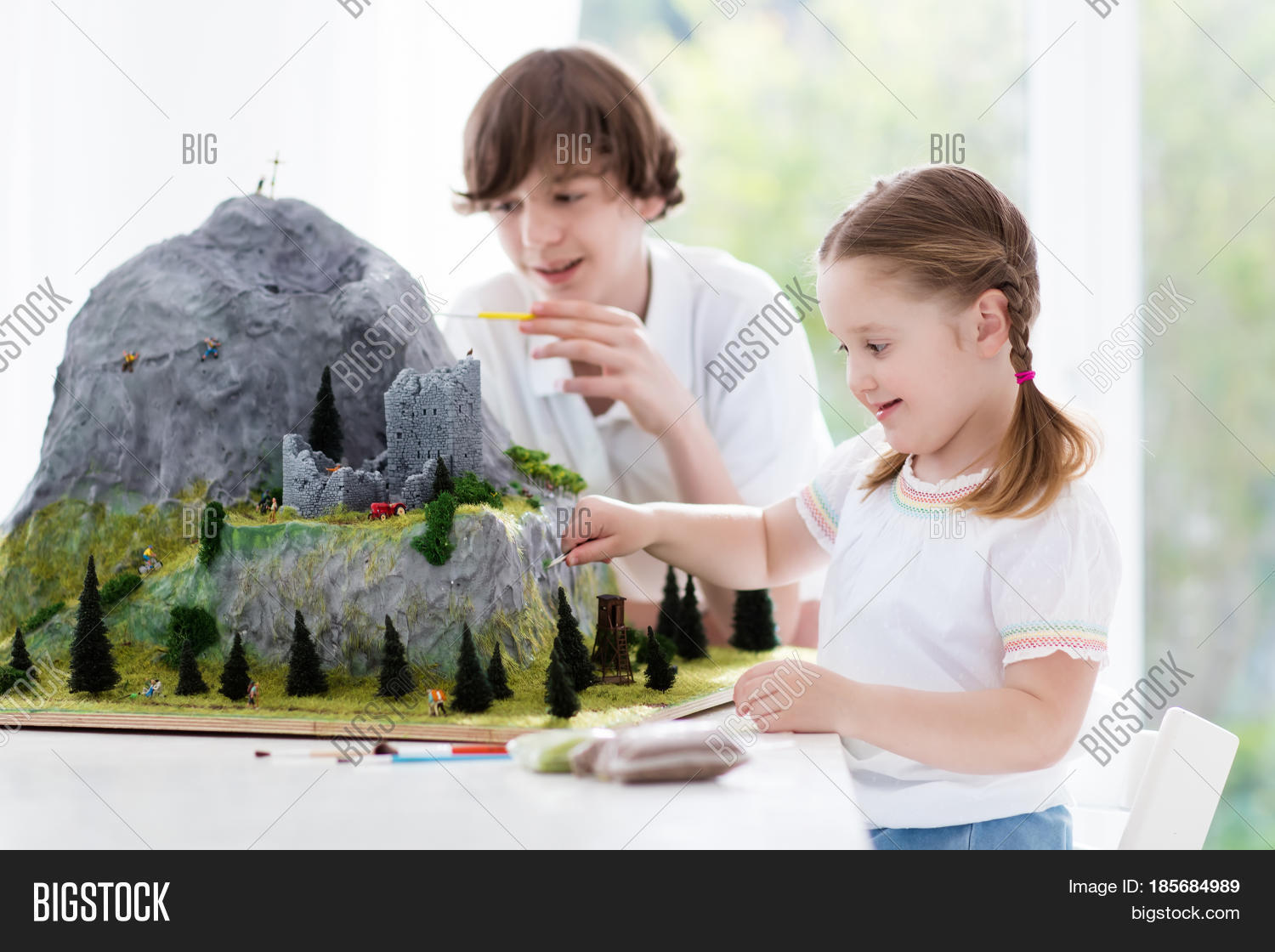 Children Work On Model Image & Photo (Free Trial) | Bigstock