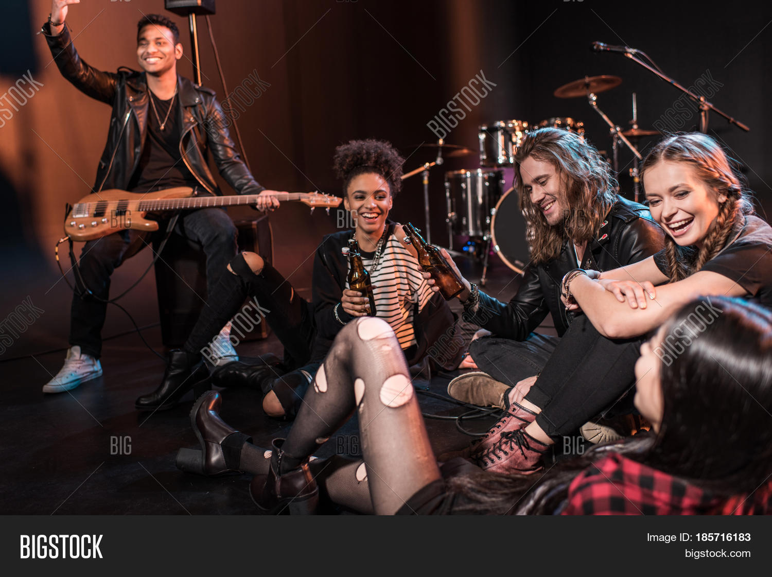 Young Rock Roll Band Image & Photo (Free Trial) | Bigstock