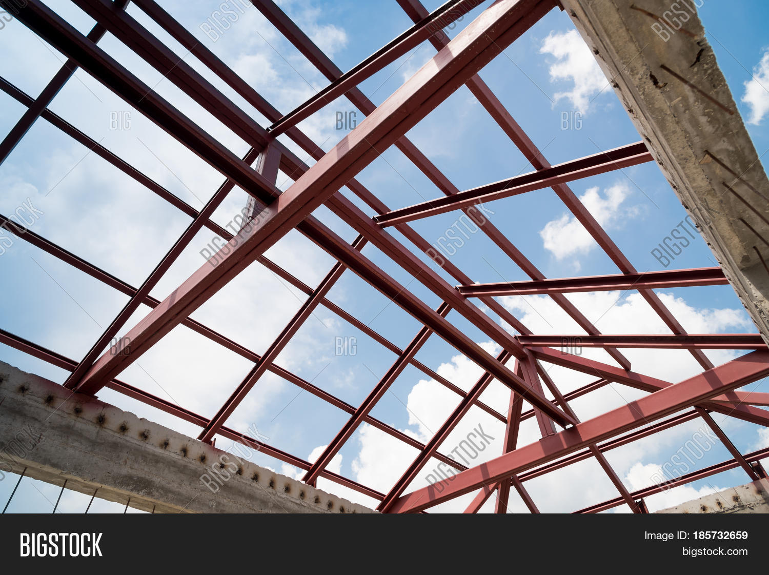 Structural Steel Beam Image & Photo (Free Trial) | Bigstock