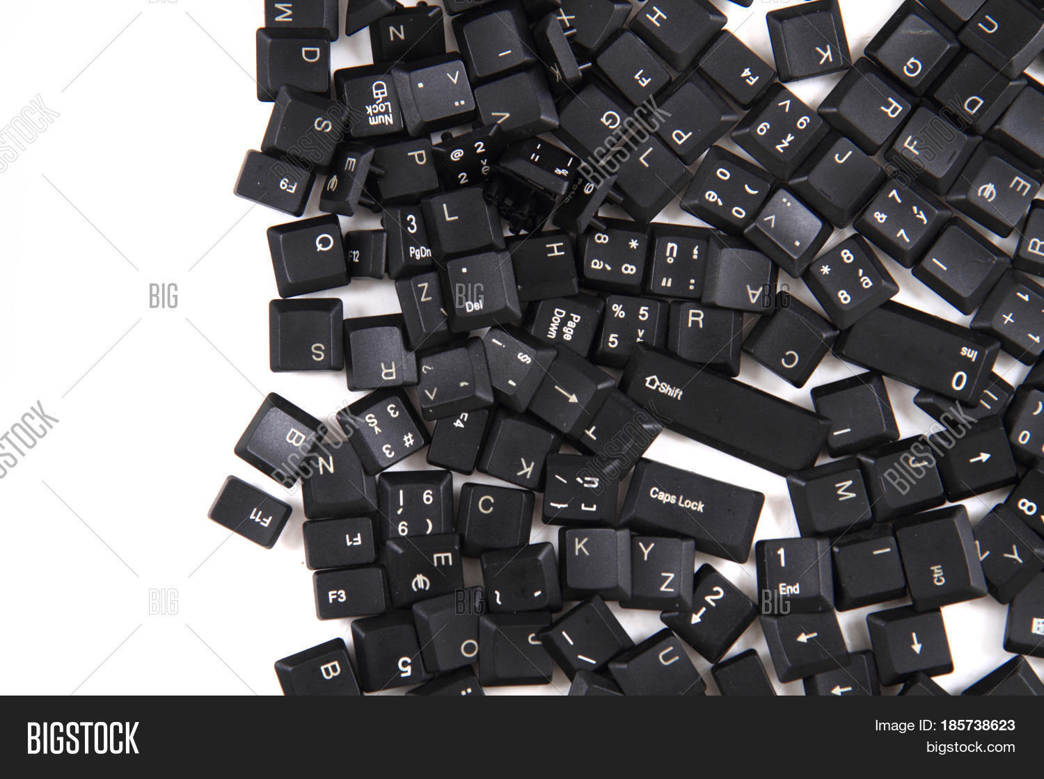 Black Keyboard Key Image & Photo (Free Trial) | Bigstock