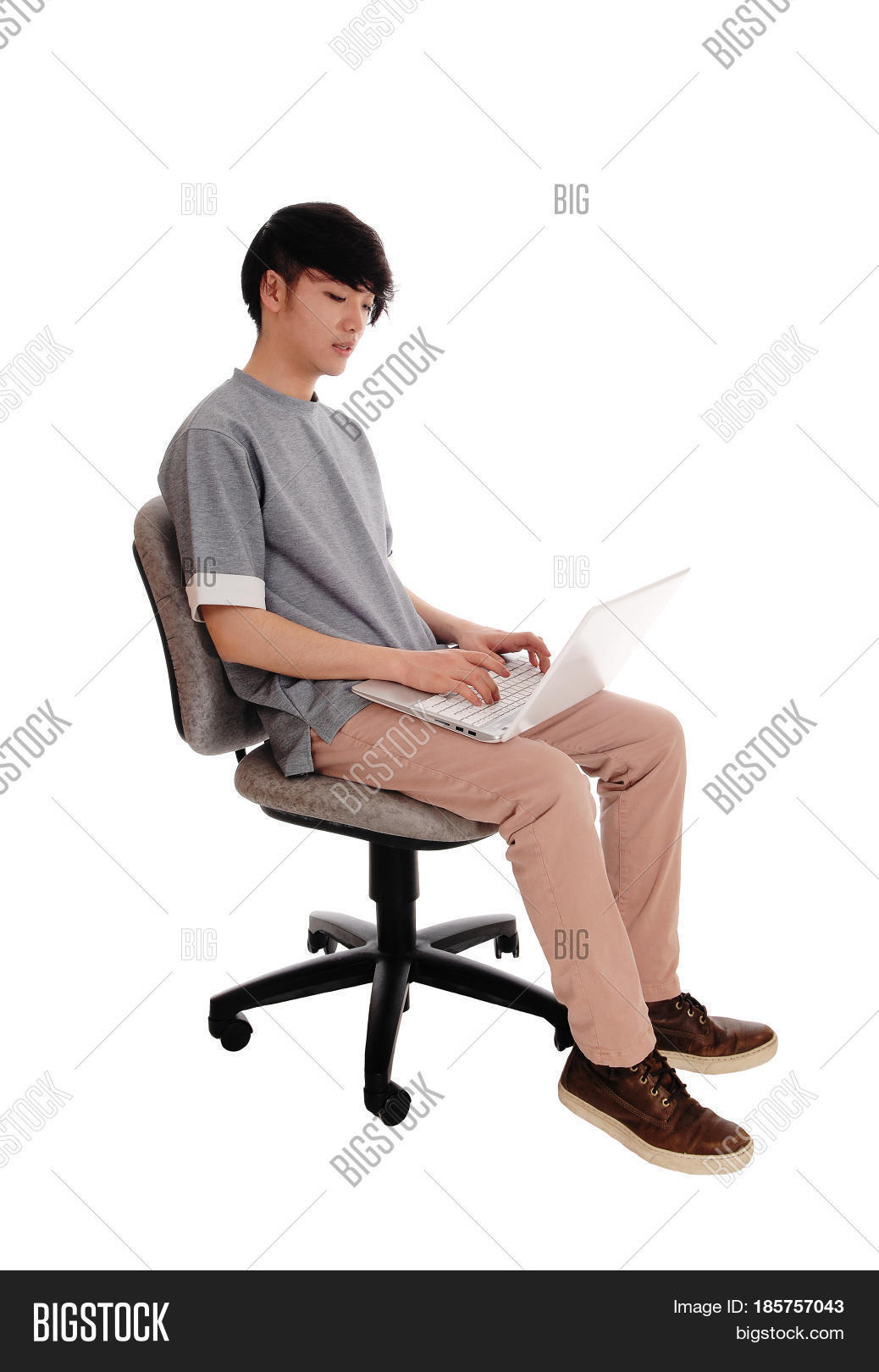 Young Man Sitting Image & Photo (Free Trial) | Bigstock