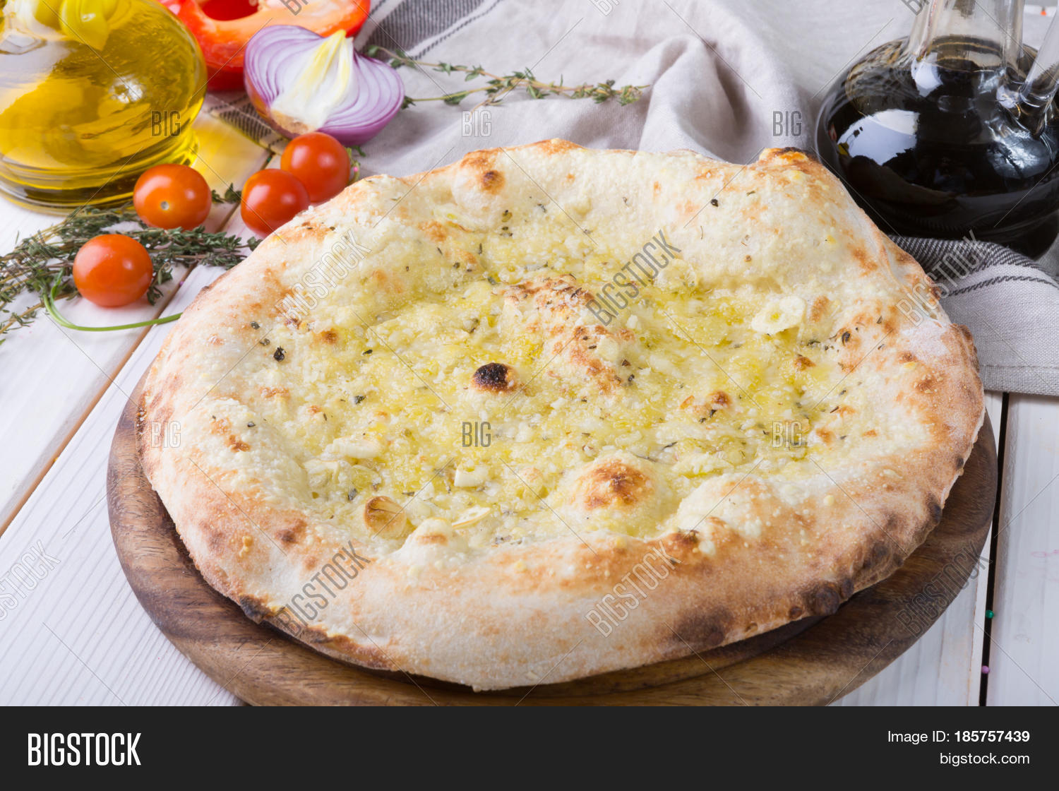 Italian Flat Bread Image & Photo (Free Trial) | Bigstock