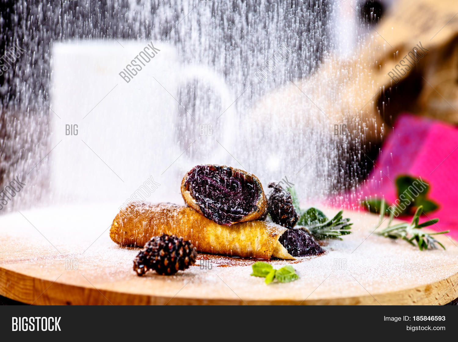 Powdered Sugar Falls Image & Photo (Free Trial) | Bigstock
