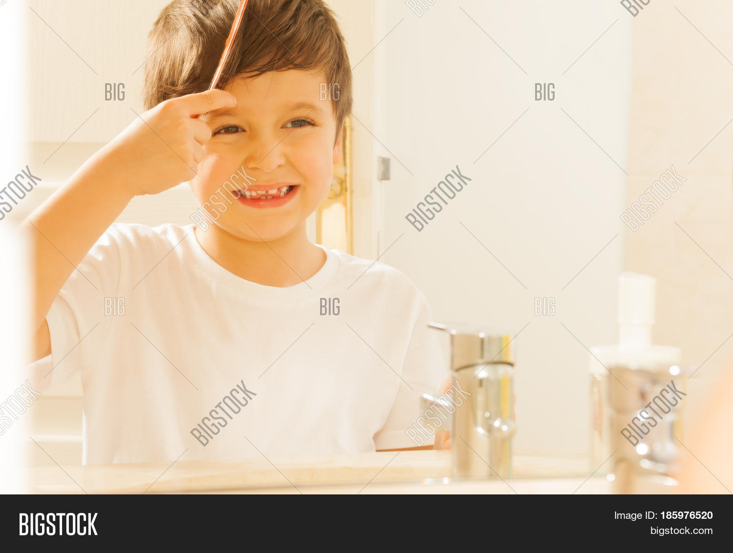 Reflection Mirror Kid Image & Photo (Free Trial) | Bigstock