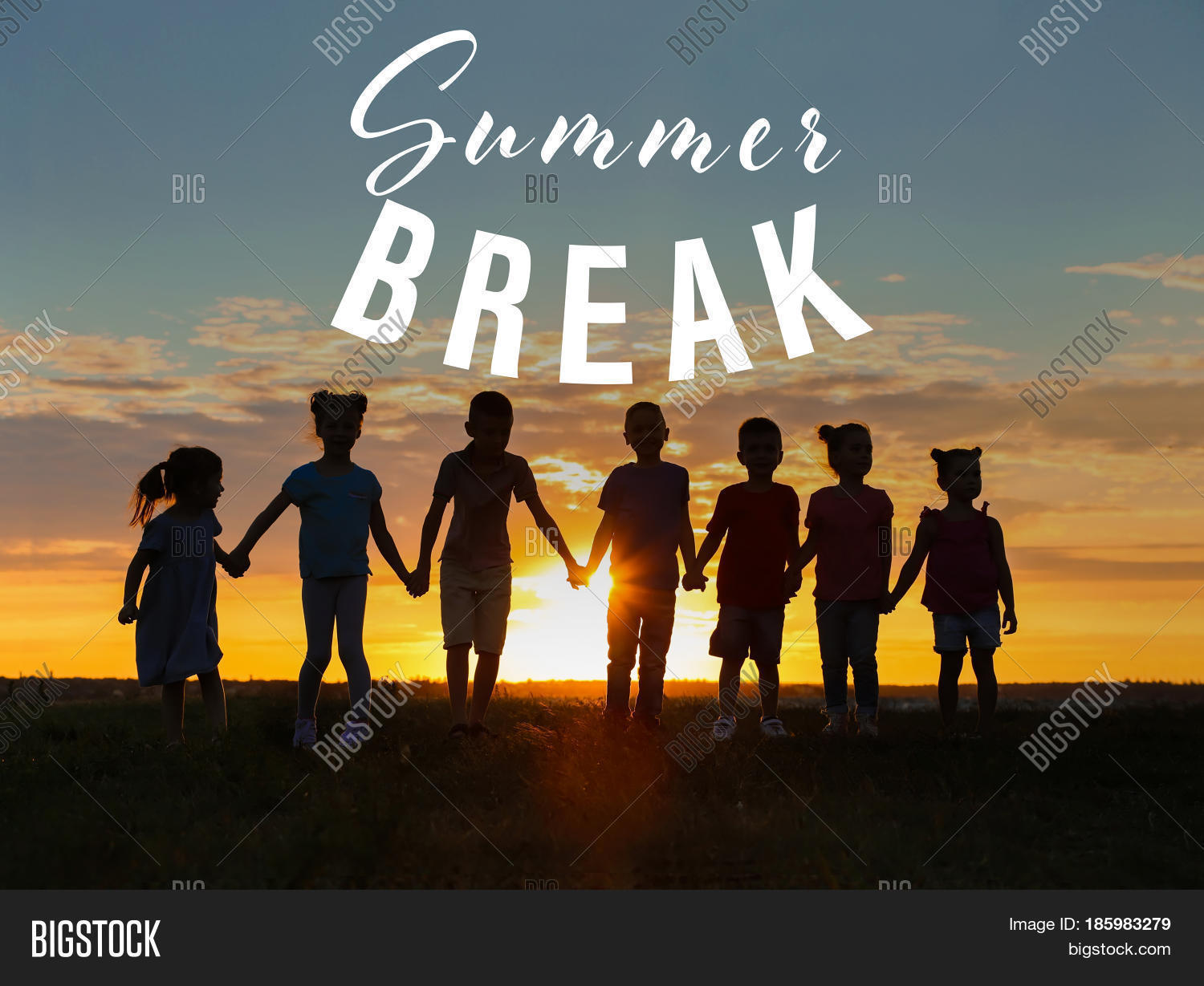 Text SUMMER BREAK Image & Photo (Free Trial) | Bigstock