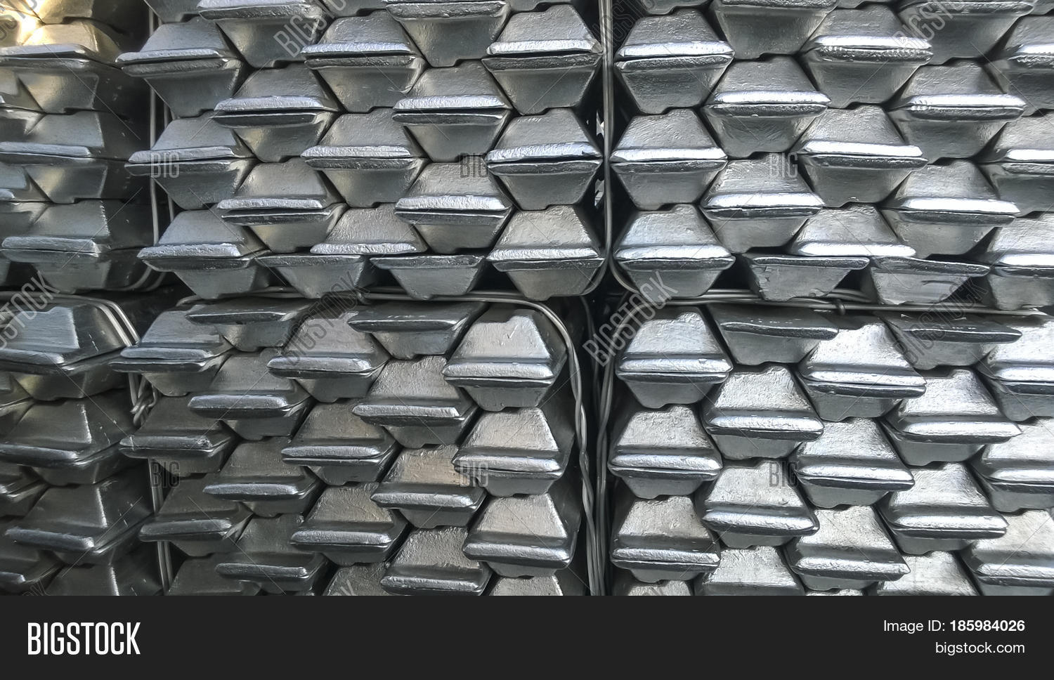 Aluminum Ingots. Image & Photo (Free Trial) | Bigstock