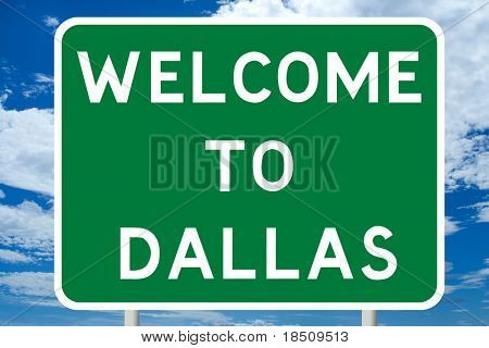 Welcome Dallas Road Image & Photo (Free Trial) | Bigstock