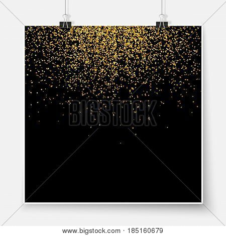 Confetti Poster Vector & Photo (Free Trial) | Bigstock