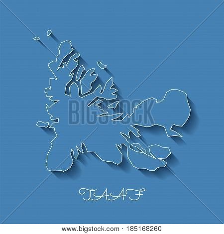 Vector y foto Taaf Region Map: (prueba gratis) | Bigstock