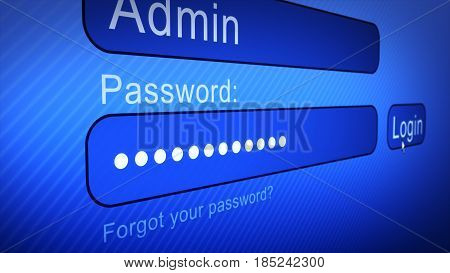 Imagen y foto Login Box - (prueba gratis) | Bigstock