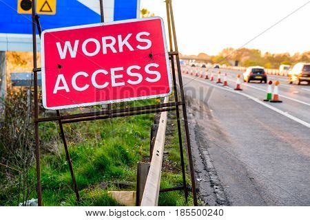 Works Access Only Sign Image & Photo (Free Trial) | Bigstock