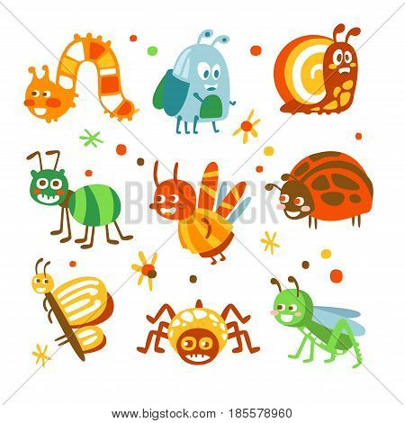 Cartoon Funny Insects Vector & Photo (Free Trial) | Bigstock