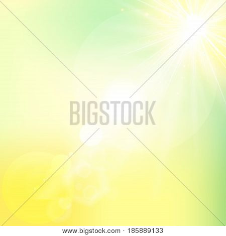Sun Shiny Sunlight Vector & Photo (Free Trial) | Bigstock