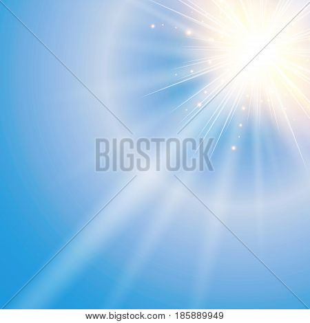 Sun Shiny Sunlight Vector & Photo (Free Trial) | Bigstock