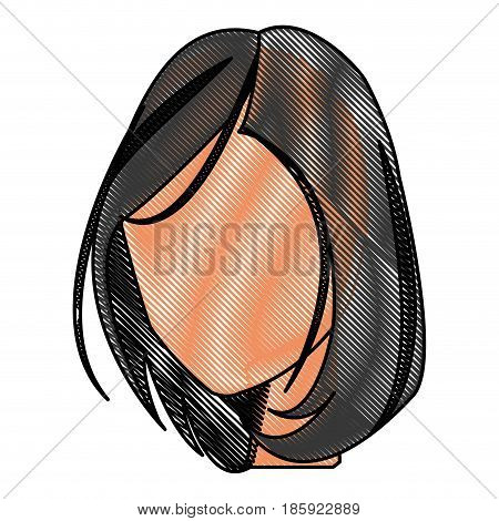 Drawing Head Female Vector & Photo (Free Trial) | Bigstock