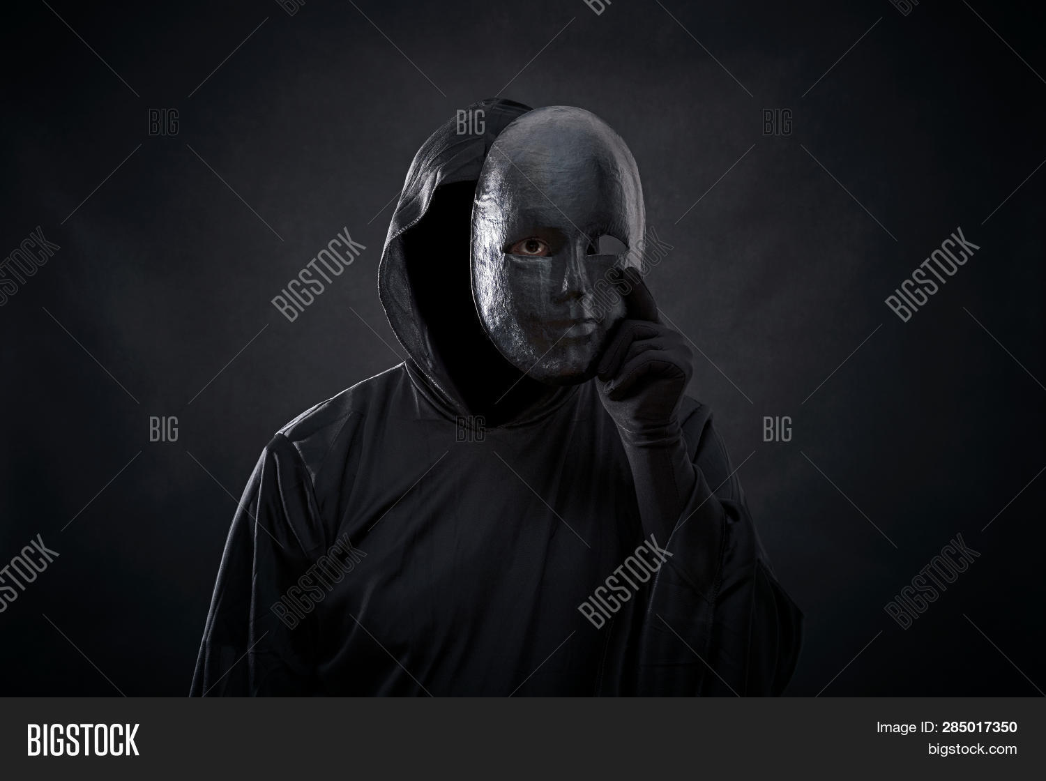 Scary Figure Hooded Image & Photo (Free Trial) | Bigstock