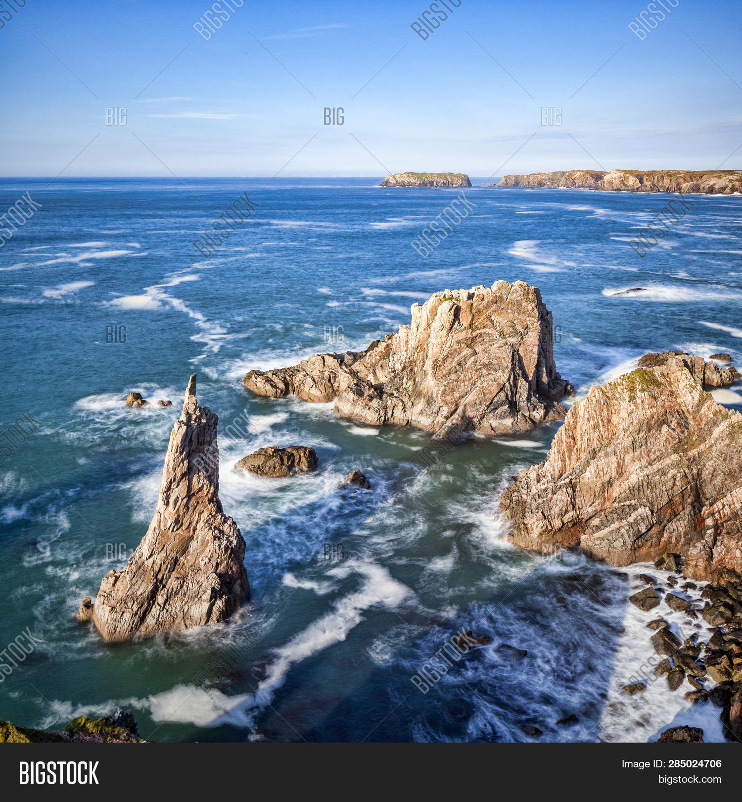 Sea Stacks Near Aird Image & Photo (Free Trial) | Bigstock