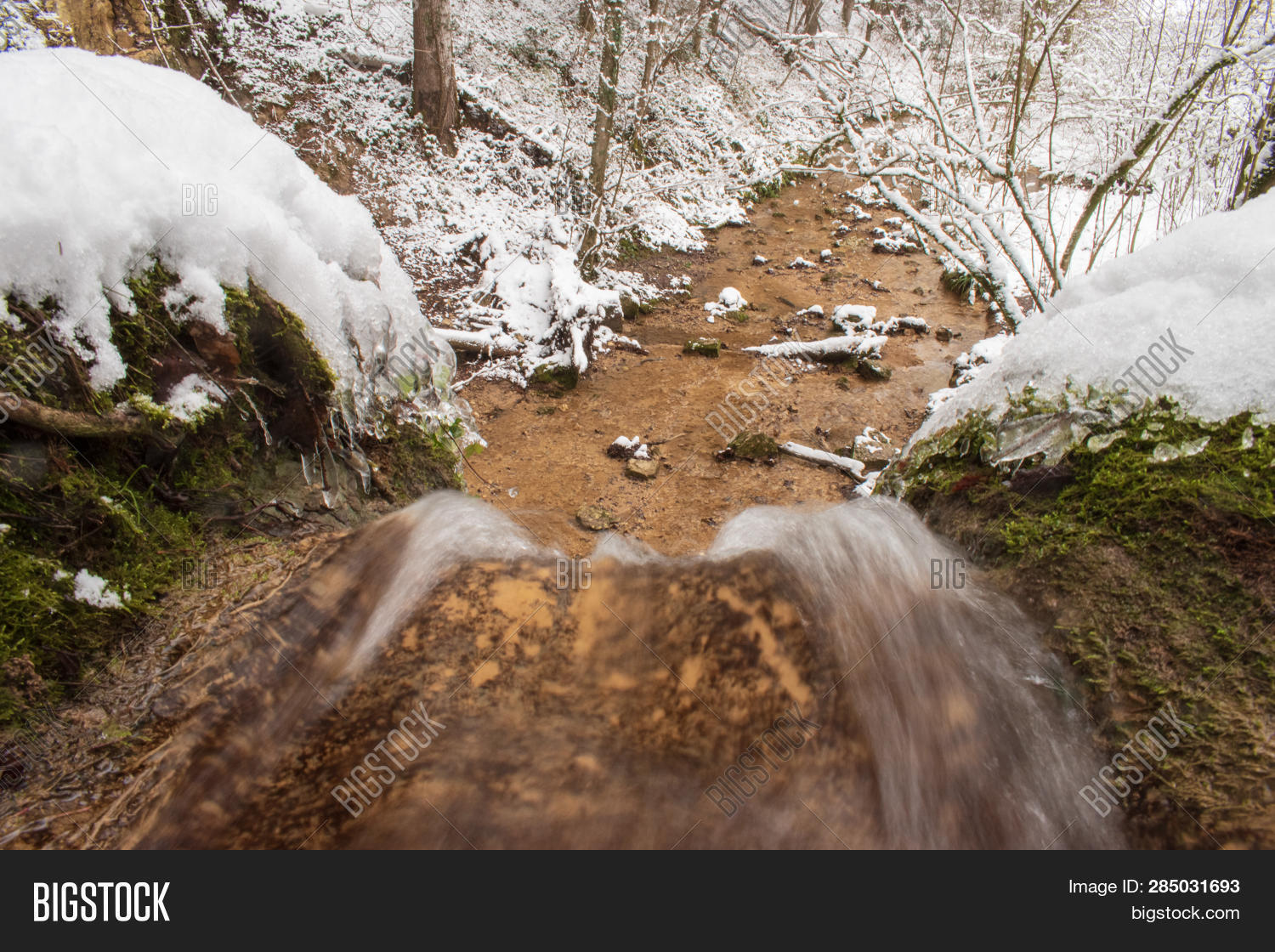 Linn Waterfall Close Image & Photo (Free Trial) | Bigstock