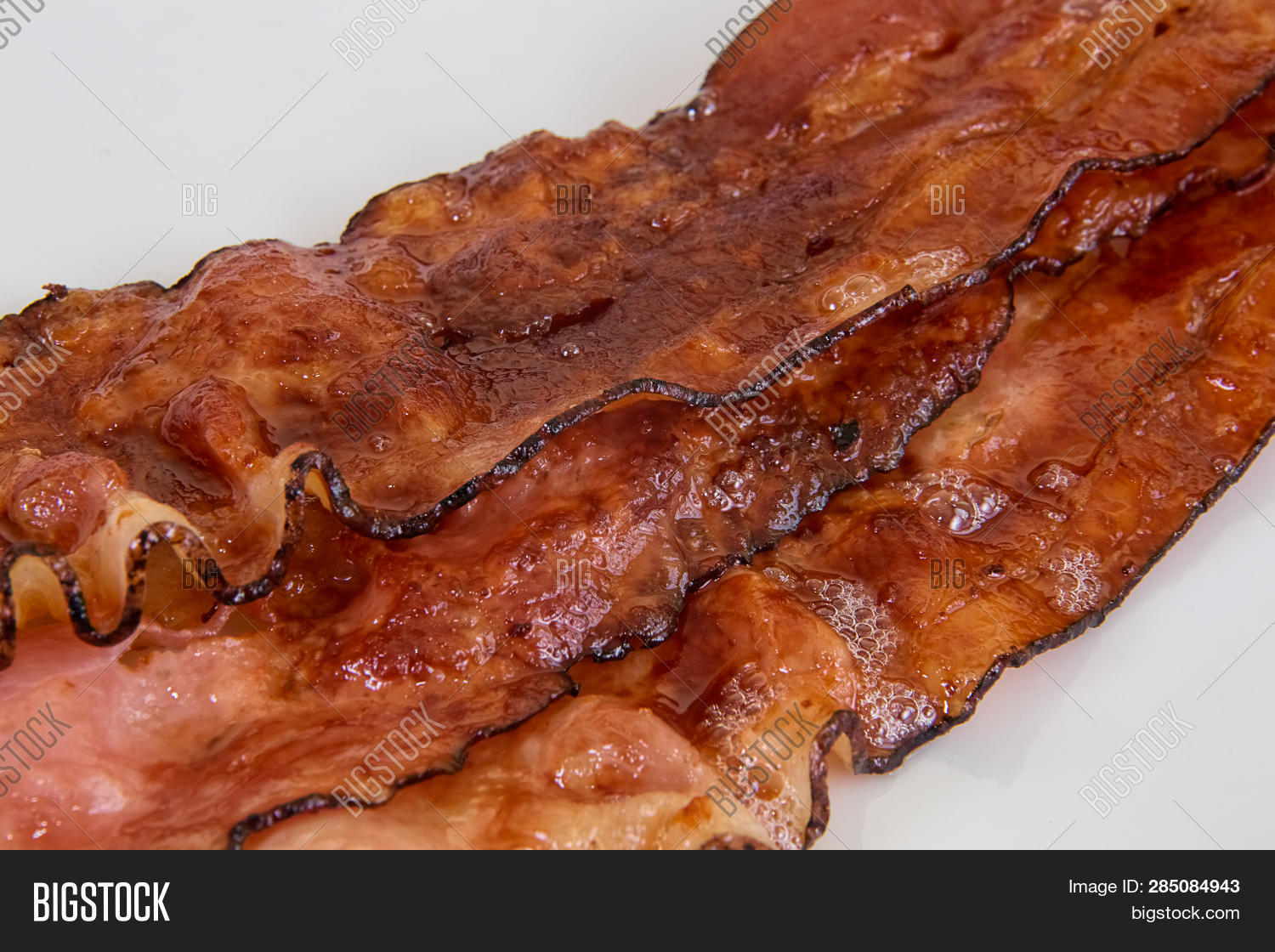 Rosted Crispy Bacon Image & Photo (Free Trial) | Bigstock