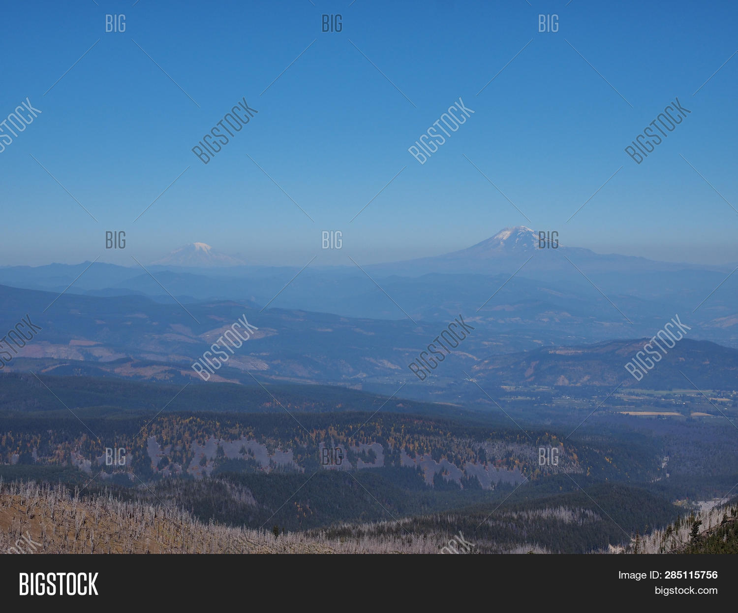 Distant Views Mount Image & Photo (Free Trial) | Bigstock
