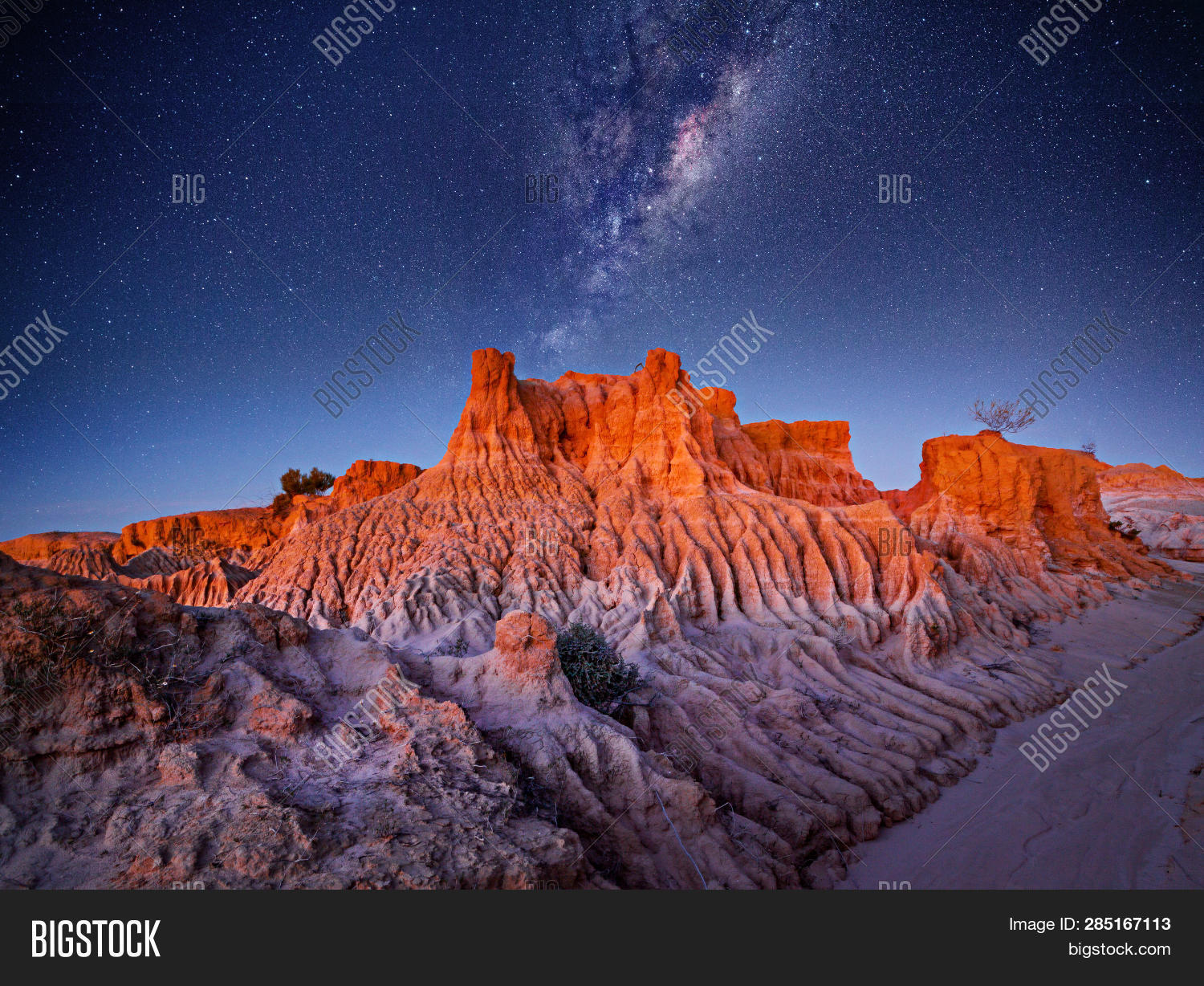 Starry Skies Over Image & Photo (Free Trial) | Bigstock