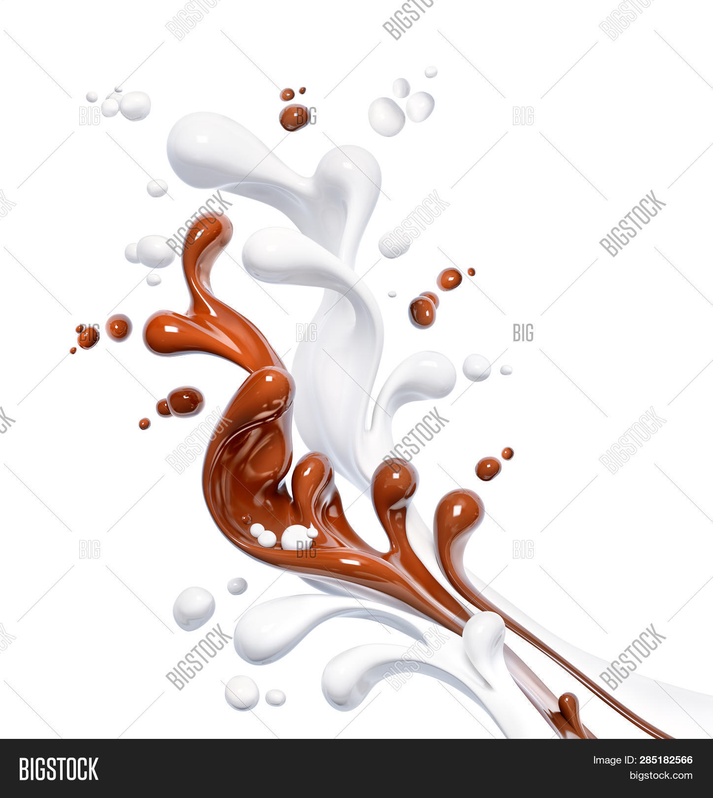 Splash Hot Chocolate Image & Photo (Free Trial) | Bigstock