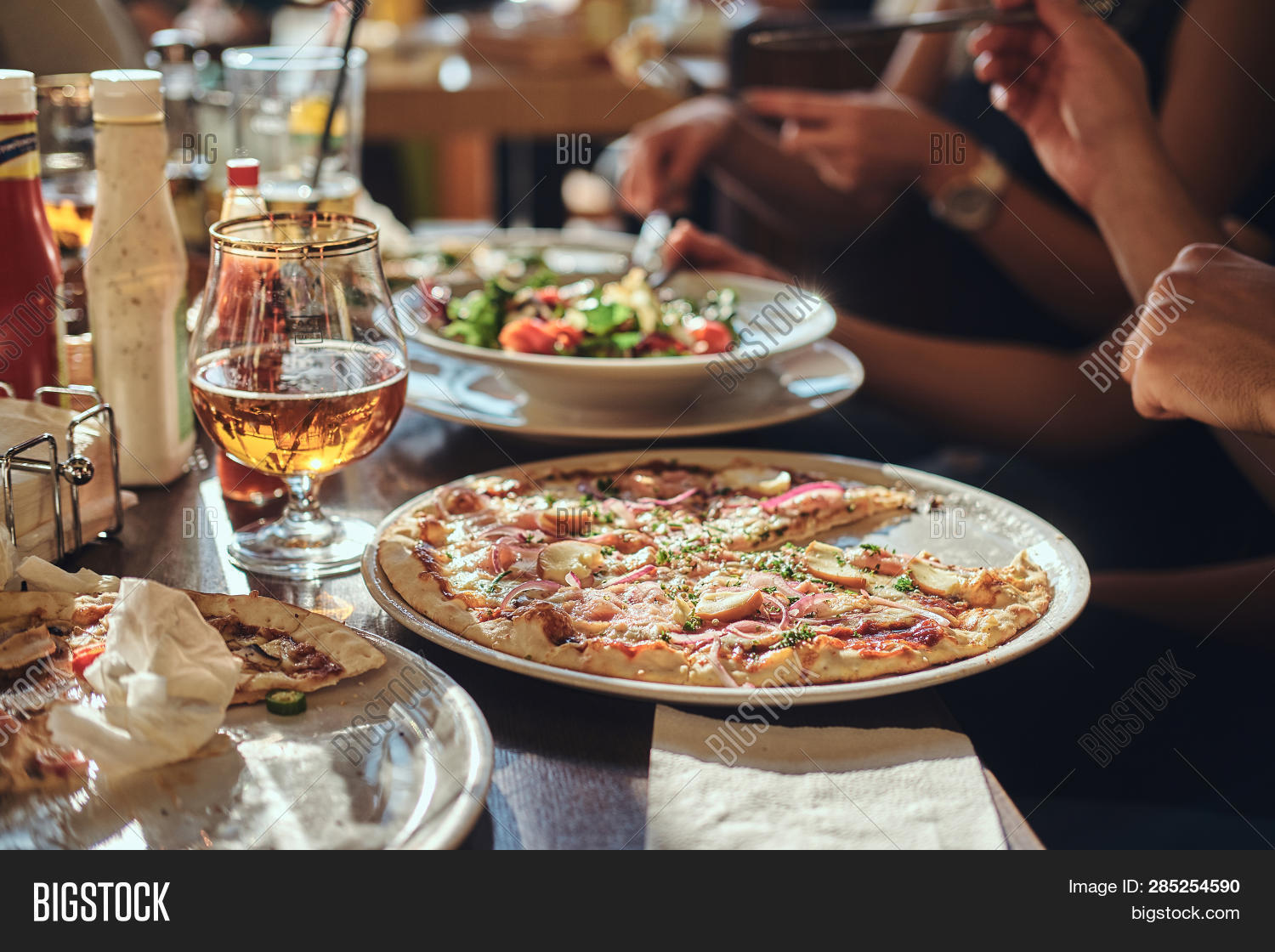 Pizza Time. Young Image & Photo (Free Trial) | Bigstock