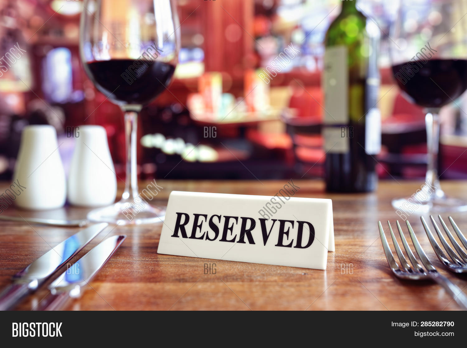 Restaurant Reserved Image & Photo (Free Trial) | Bigstock