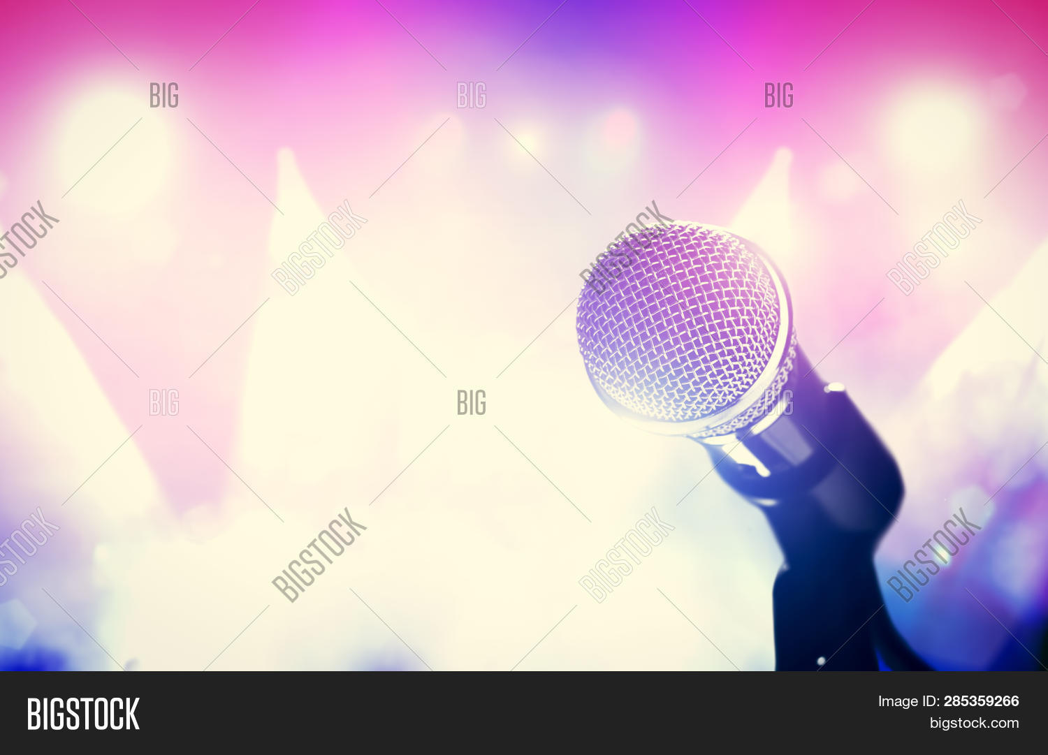 Microphone Bright Image & Photo (Free Trial) | Bigstock