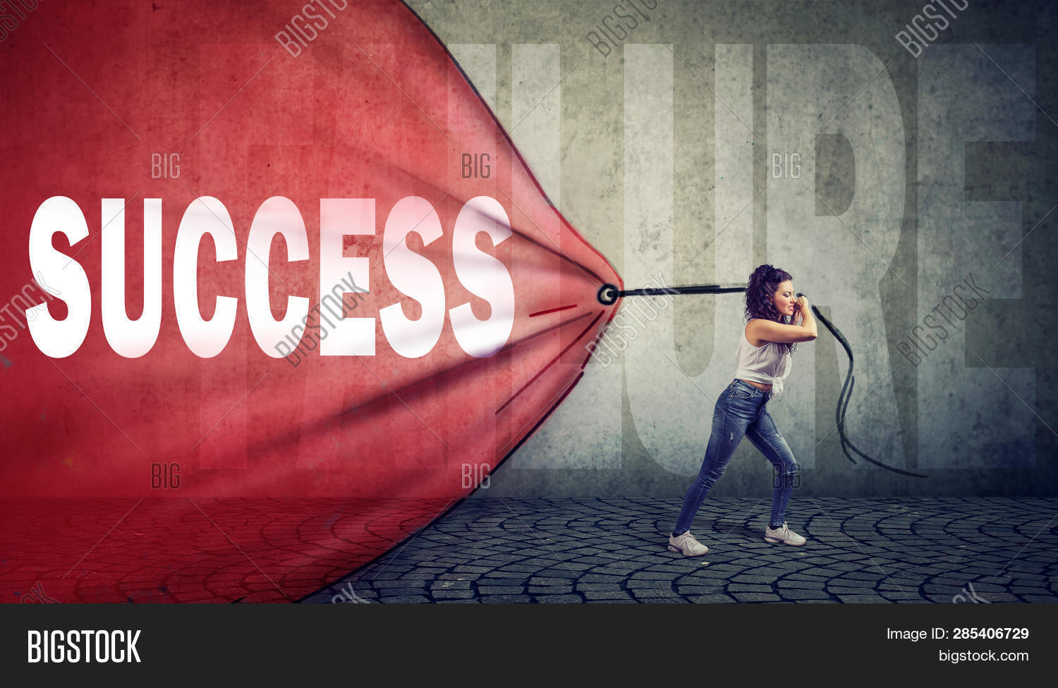 Motivated Young Woman Image & Photo (Free Trial) | Bigstock