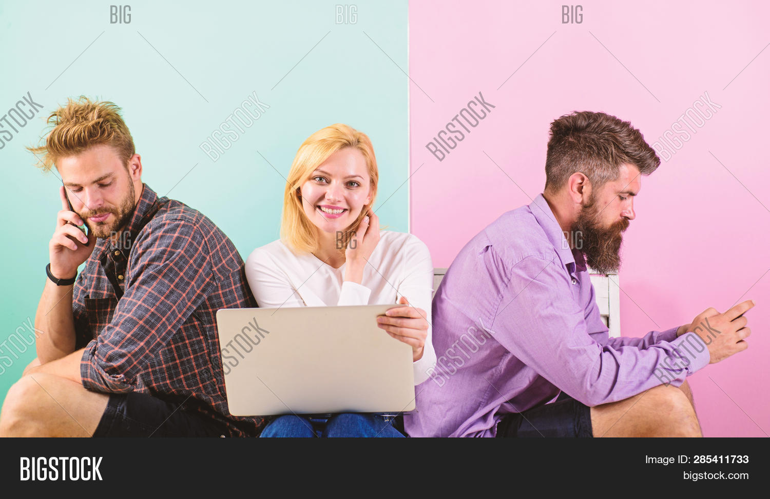 Company Happy Friends Image & Photo (Free Trial) | Bigstock