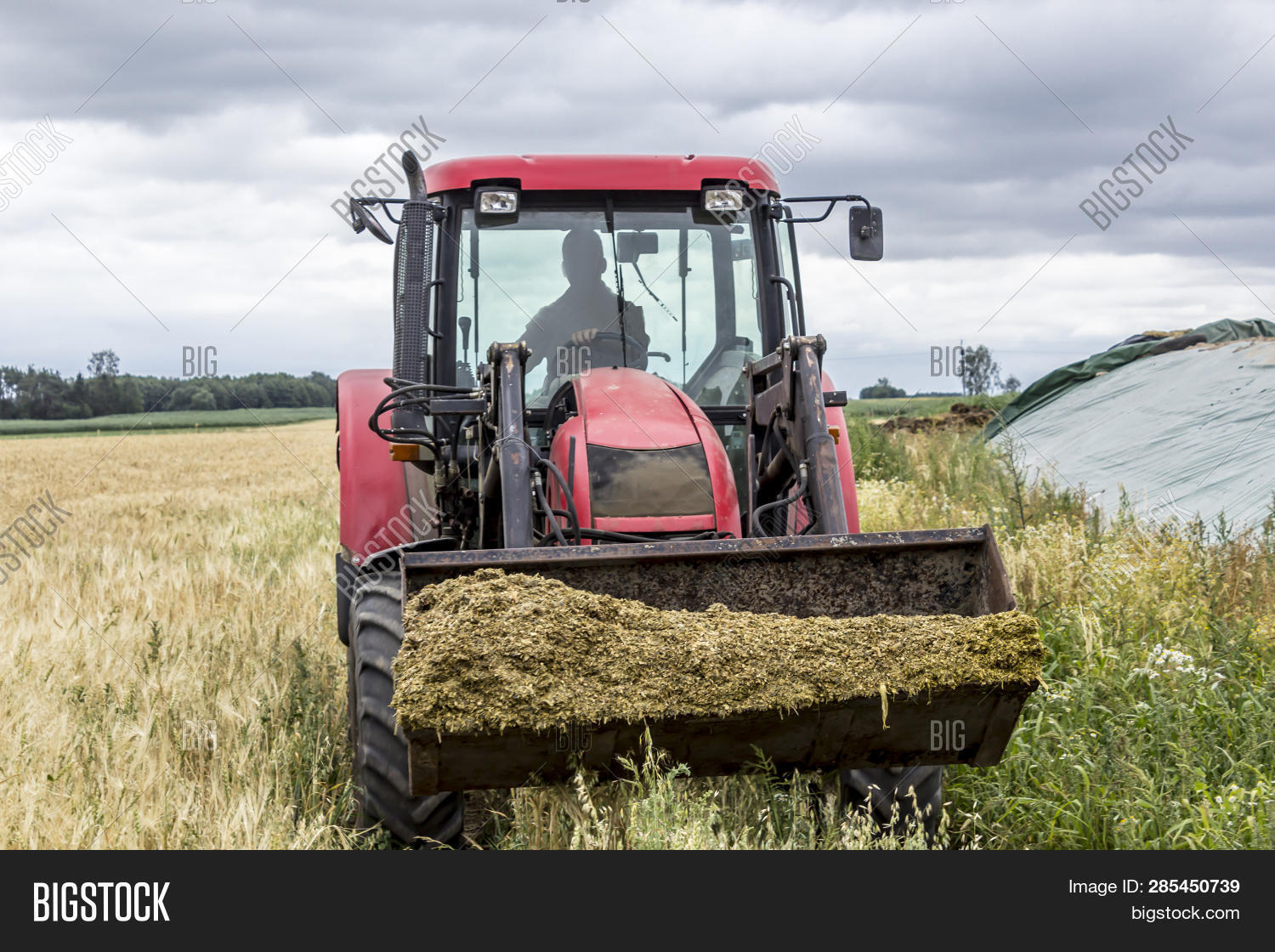 Tractor Front End Image & Photo (Free Trial) | Bigstock