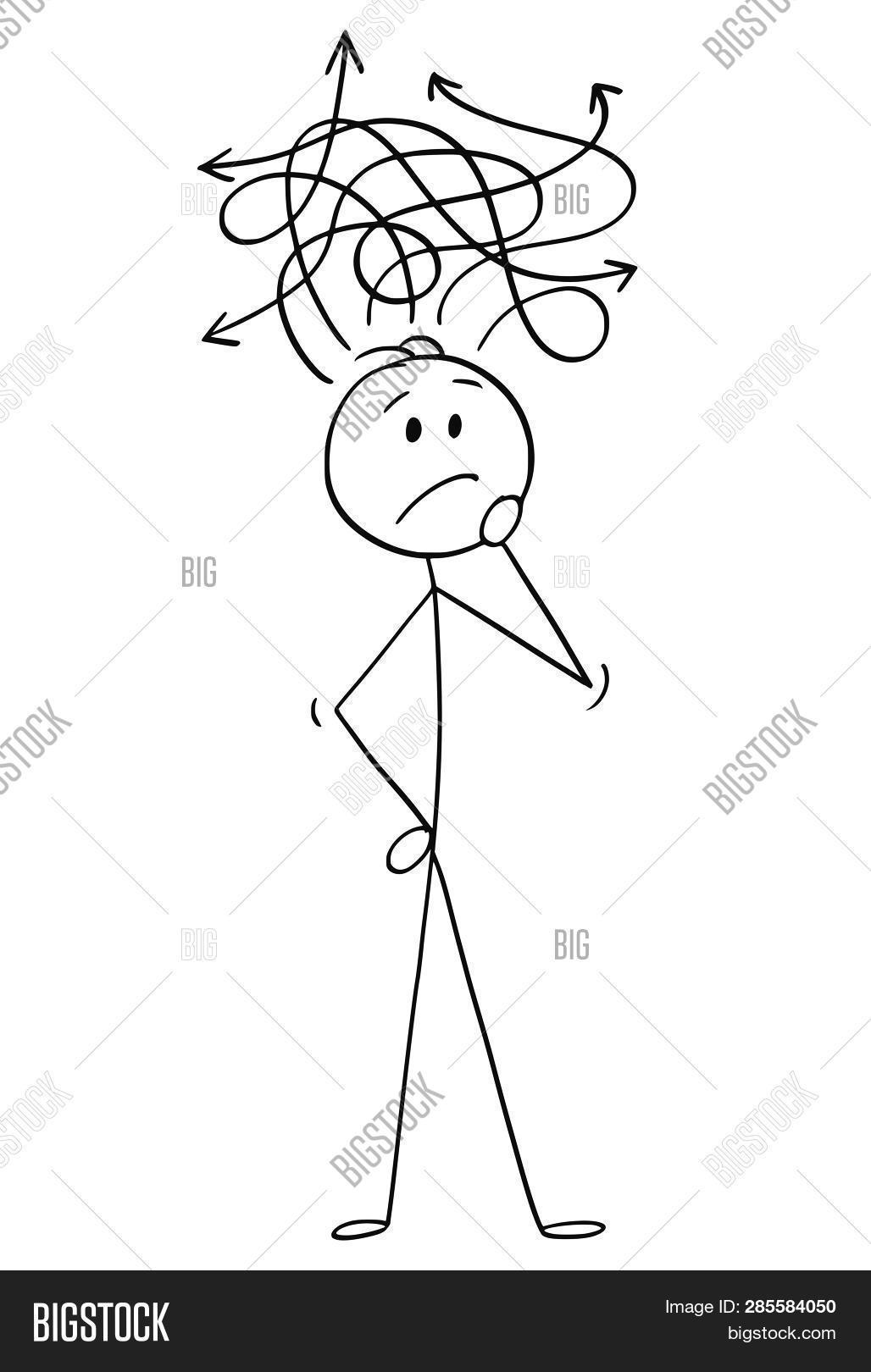Cartoon Stick Figure Image & Photo (Free Trial) | Bigstock