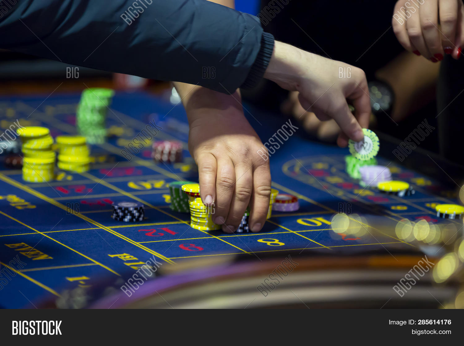 Roulette Table Human Image & Photo (Free Trial) | Bigstock