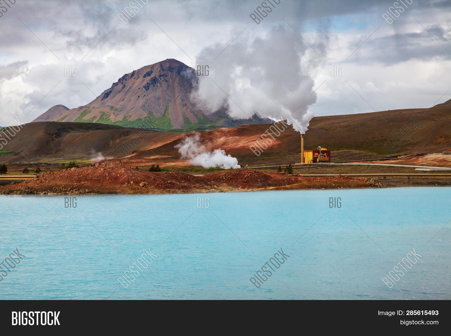 Krafla Geothermal Image & Photo (Free Trial) | Bigstock