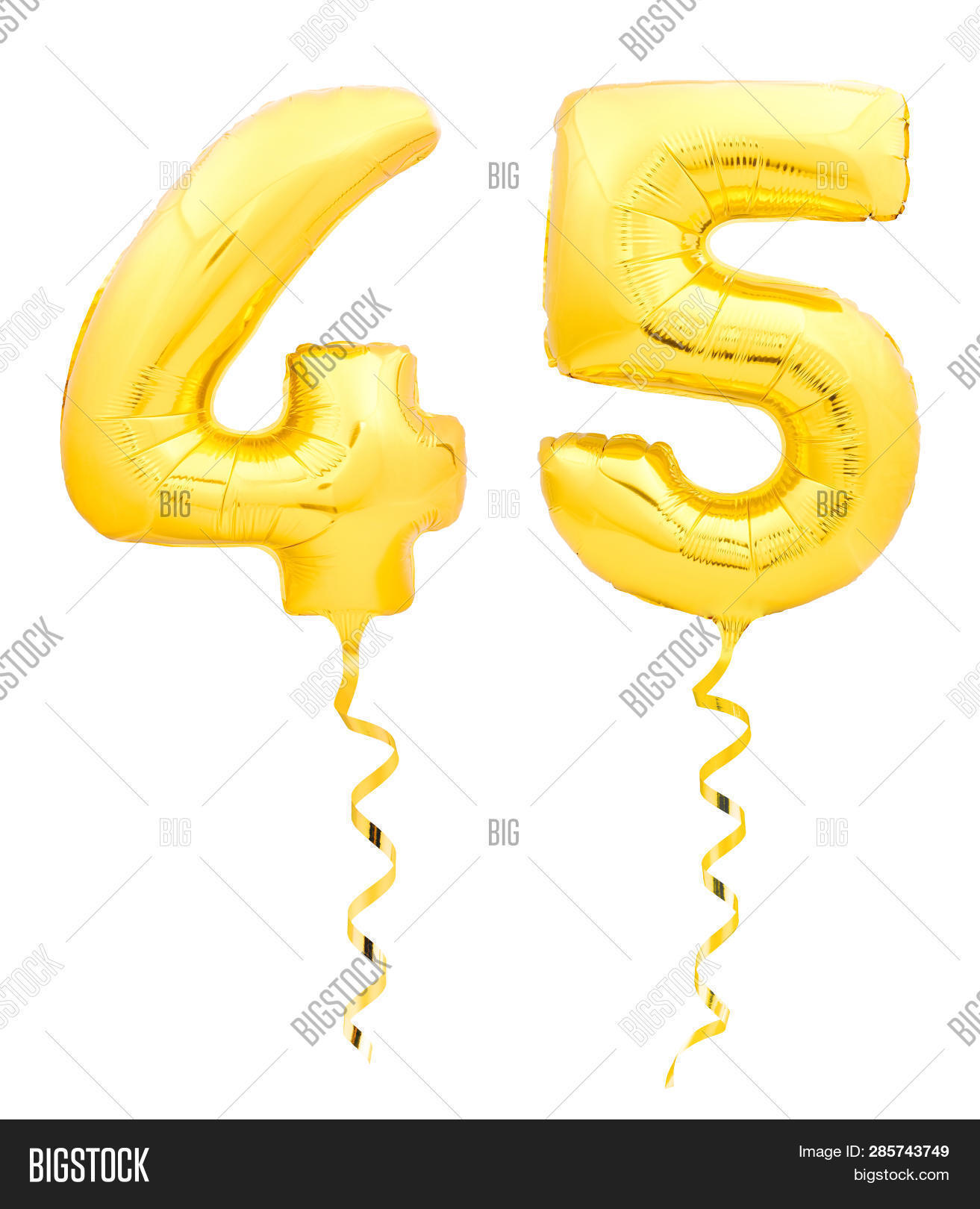 Golden Number Forty Image & Photo (Free Trial) | Bigstock