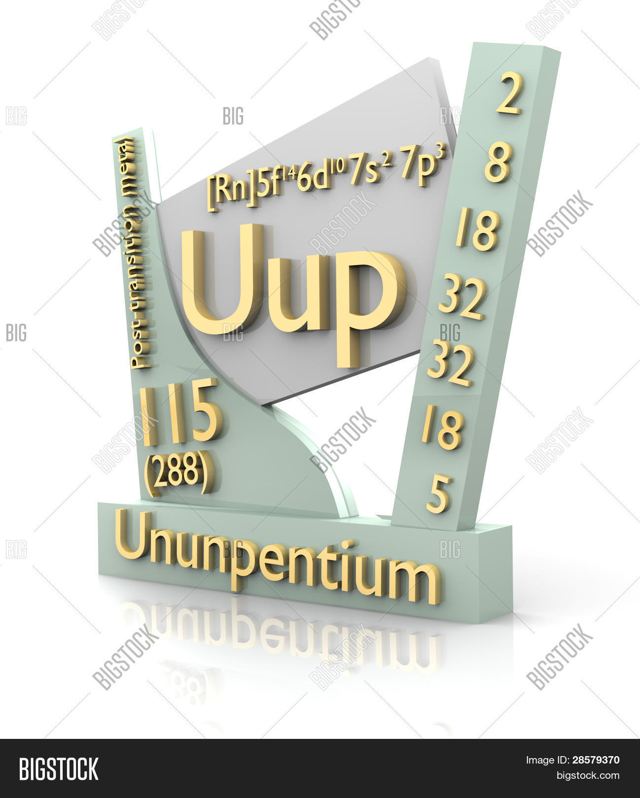 Ununpentium Form Image & Photo (Free Trial) | Bigstock