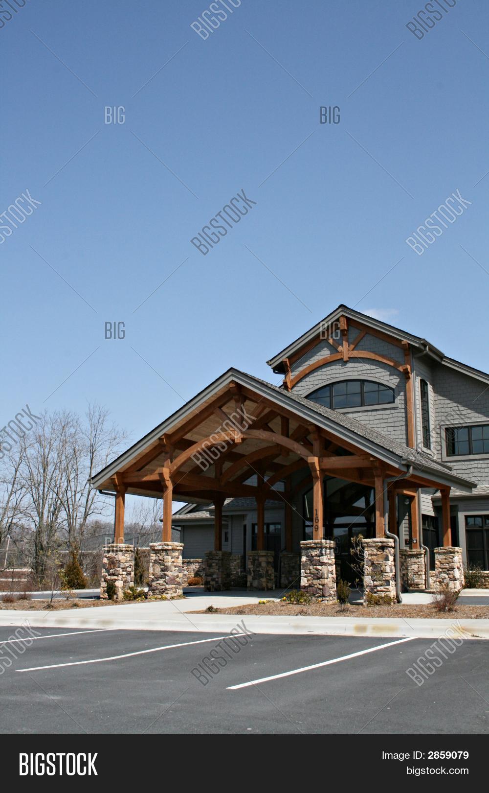 Rustic Office Building Facades