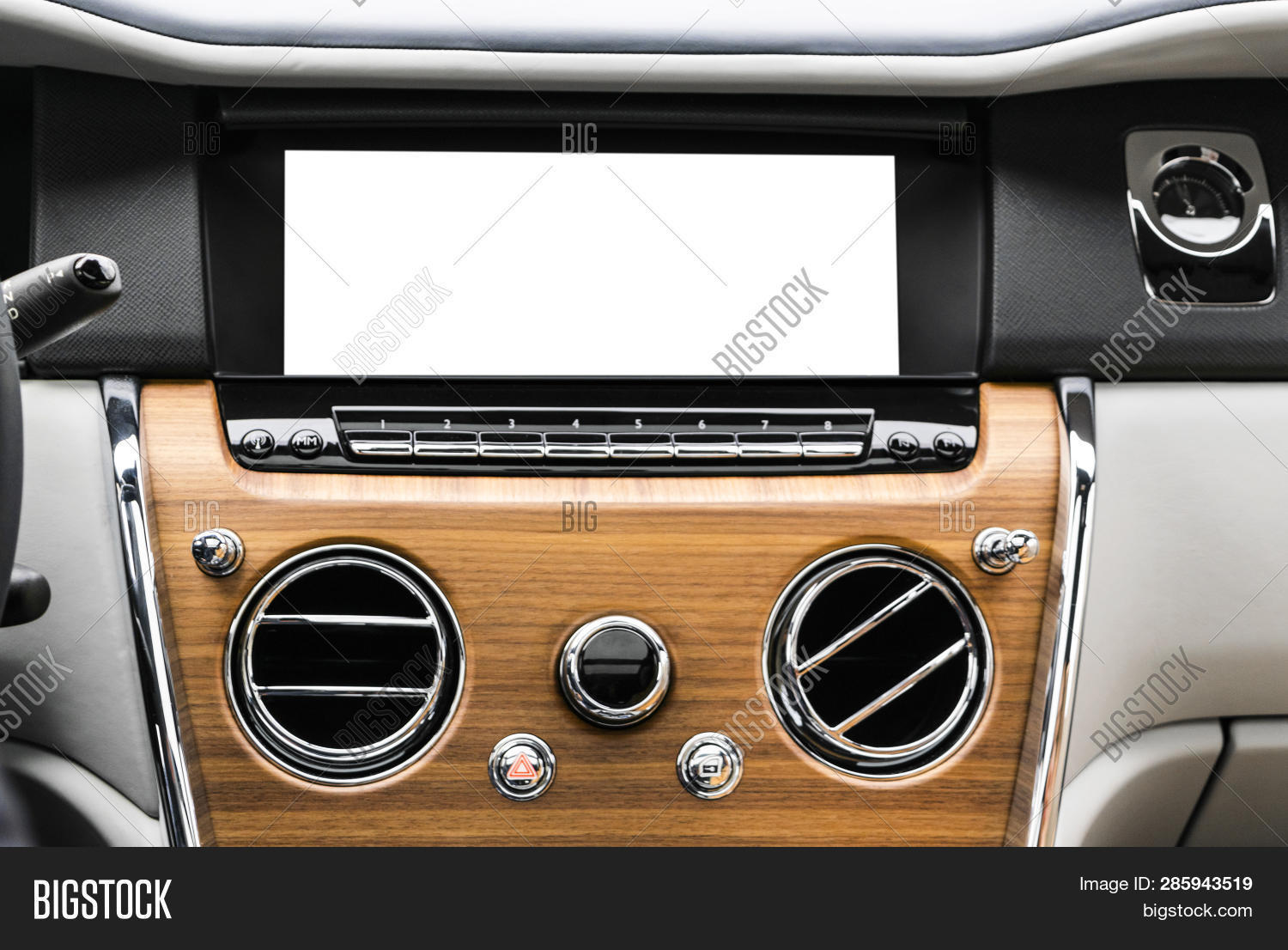Monitor Car Isolated Image & Photo (Free Trial) | Bigstock